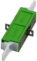 R&M Adapter OS2, E2000/APC, simplex, groen