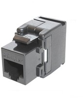 Datwyler Keystone Cat6, KU-T, UTP, RJ45 (Tool-less) zwart 12 stuk(s)