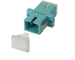 UCS Adapter OM3, SC/PC, simplex, turquoise
