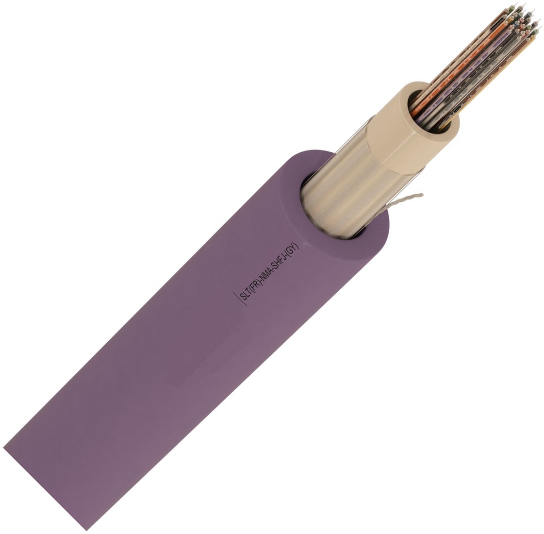 UCS FO kabel, OM4, U-D(ZN)H B2ca, 12v (1x12), Violet.